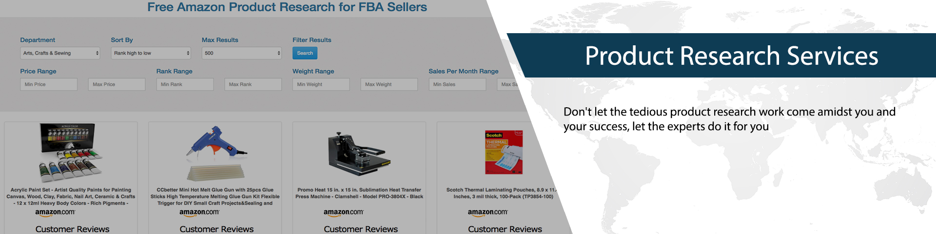 Outsource Product Research Services Company in India at Low Prices